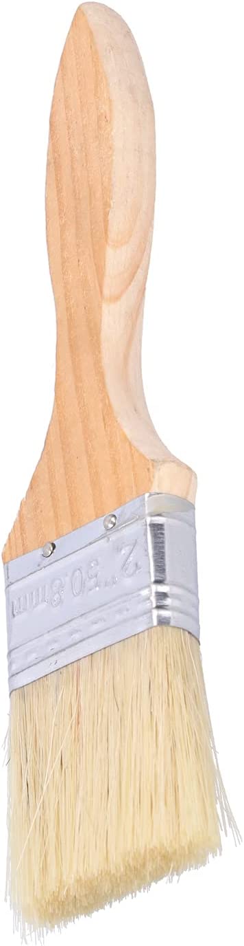 Varnish brushes, interface is wrapped with sheet metal paint brushes ...