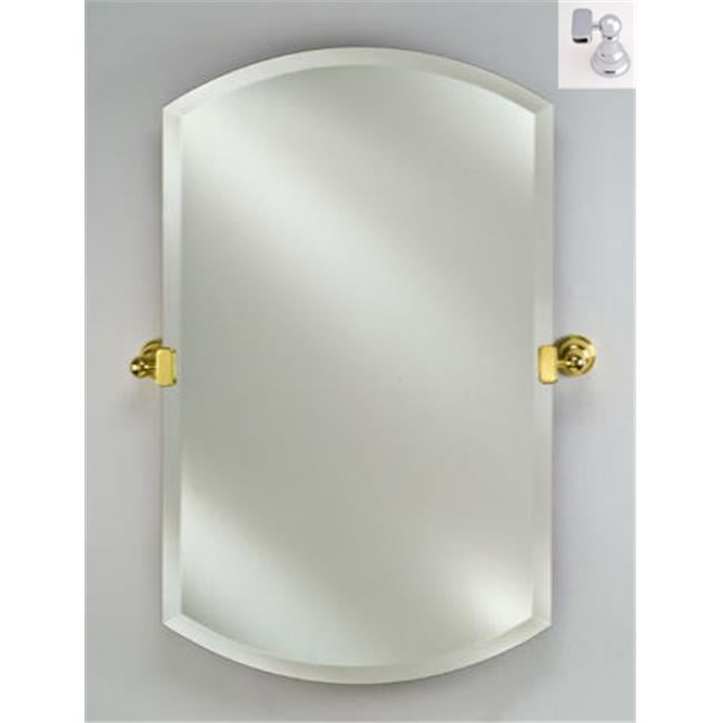 Afina Corporation RM-932-BR 20X32 Double Arch Frameless Mirror With ...