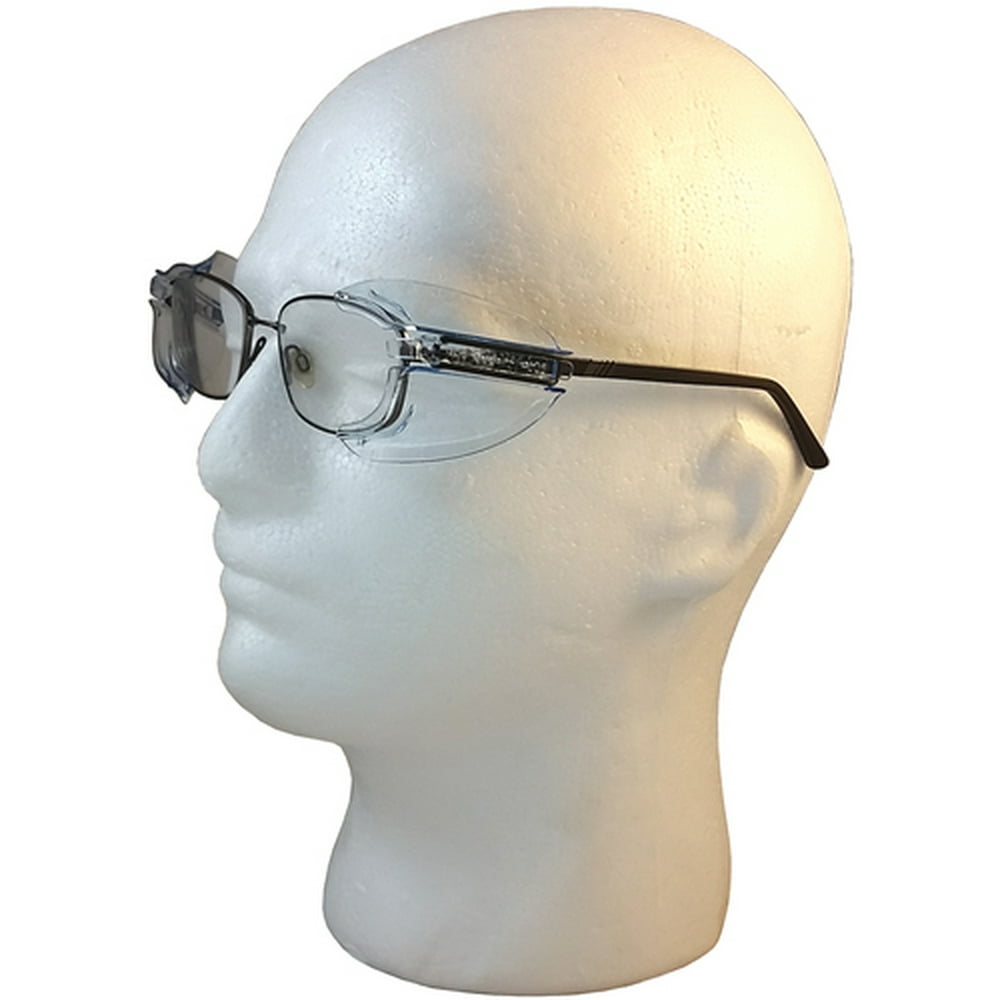 Universal Safety Glass Side Shields (Light Blue, Small size) - Walmart ...