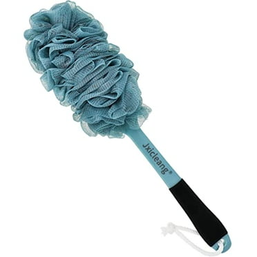 Curved handle back scrubber 3.75 inch round sponge - Walmart.com