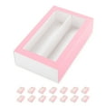 PKGSMART 15 Pack Macaron Boxes, Pink Macaron Packaging Boxes for 12 ...