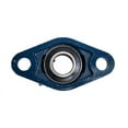 Jeremywell UCFL201-8 Pillow Block Bearing (4 Pack), 1/2 inch Bore, 2-Bolt Flange Mounted, Solid ...
