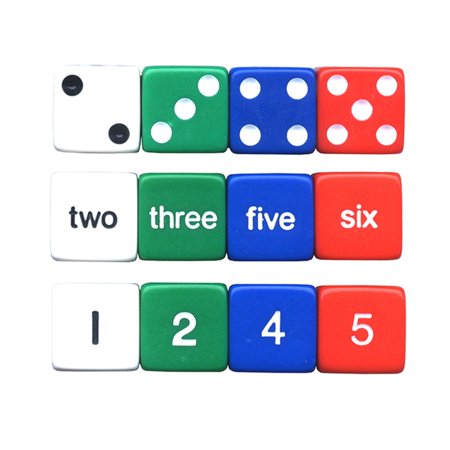 Number Dice, Set Of 12 - Walmart.ca