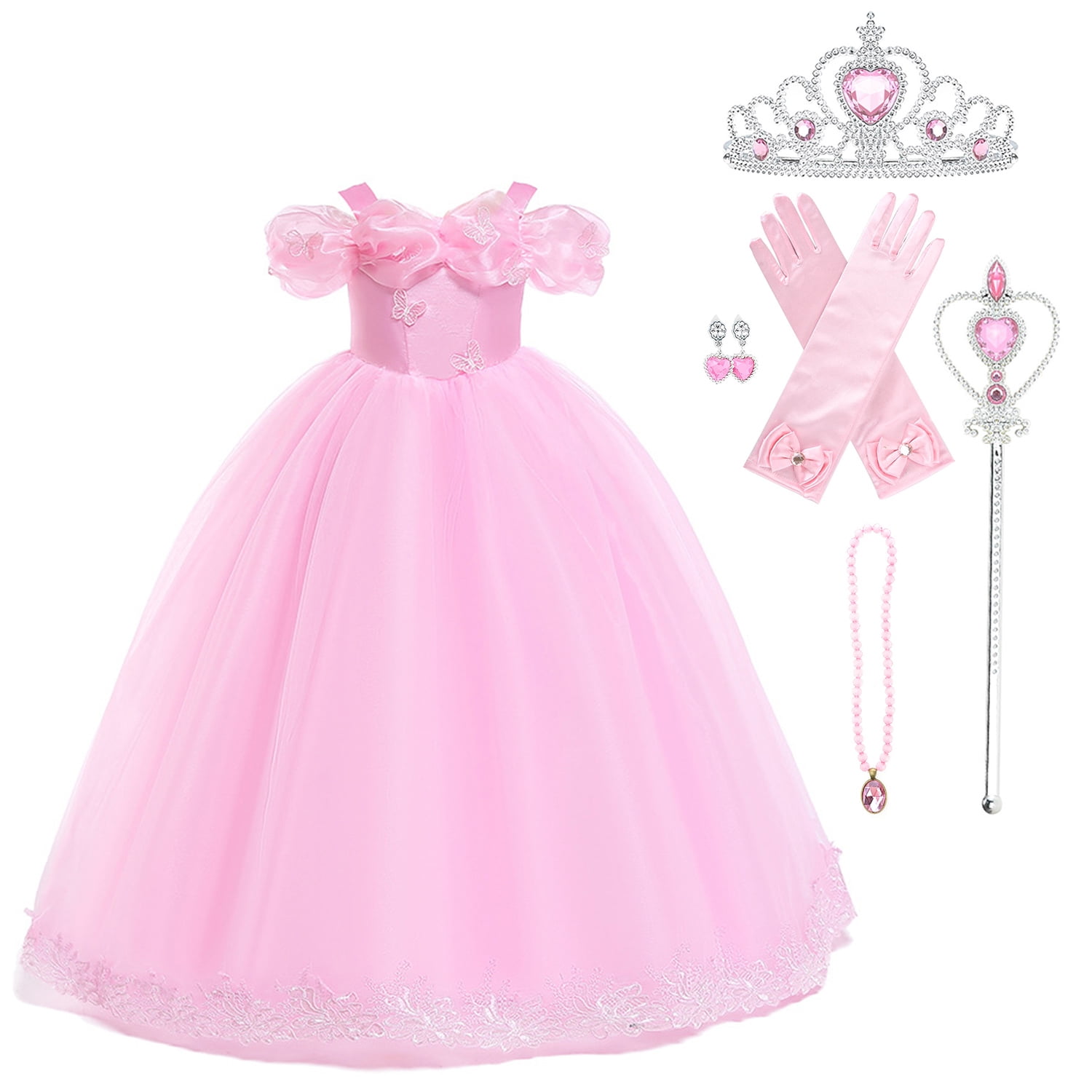 Click here for Kawell Cinderella Butterfly Princess For Girls Cos... prices