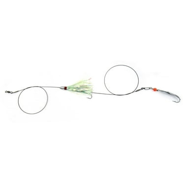 Clarkspoons MACKEREL TREE RIG W/#0 SILVER, Fishing Rigs - Walmart.com