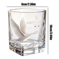 2026 New 3D Sculpted Grey Goose Glass Whiskey Bottle, Unique Glass Vod ...