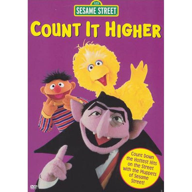 Sesame Street Count It Higher Vhs