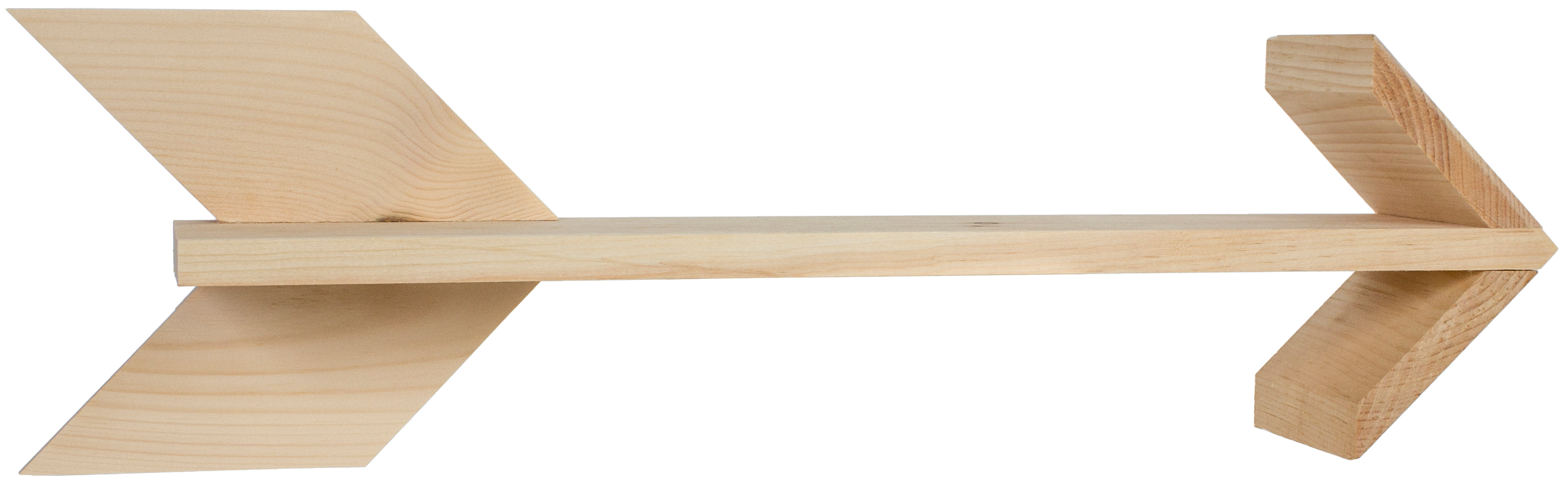 Walnut Hollow Shelf Pine Arrow 22.25x6.63" - Walmart.com