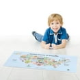 Mr. Pen- Laminated Classroom USA Map for Kids Learning, 24.6”x 14.5 ...