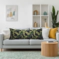 Camouflage Decorative Body Pillowcase 20"X54", Abstract Military Army ...