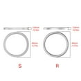 Aluminum Watch Bezel Glass Film Protective Guard for CMF Watch P2 ...