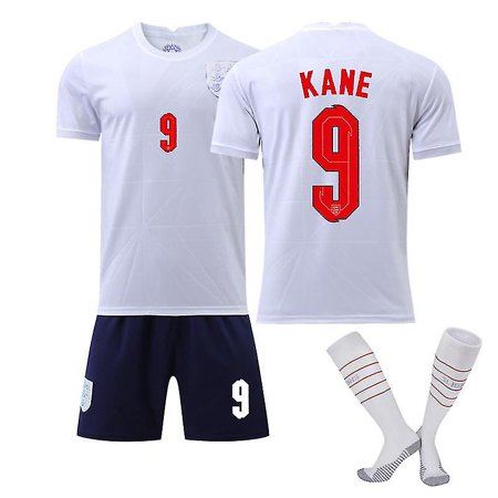 22-23 Worldcup New England Home White No. 9 Kane / No. 10 Sterling / No ...