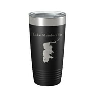 Lake Tuscaloosa Map Tumbler Travel Mug Insulated Laser Engraved Coffee ...