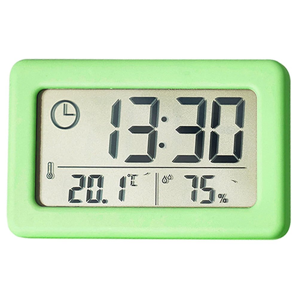 LED Digital Alarm Clock Mute Calendar Desktop Electronic Table Clocks ...