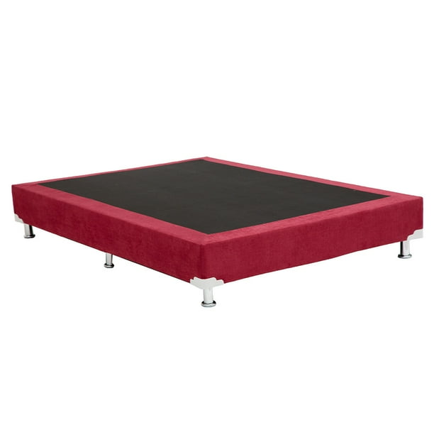 Box Base Cama Queen Size Rojo Dicasa Red | Walmart en línea