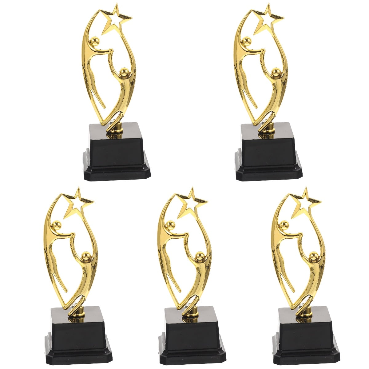 NUOLUX 5pcs Group Trophy Match Trophy Model Small Trophy Toy Kids Party ...