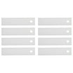 4M481 4 PAK Genuine GE WE1M1067 Dryer Drum Bearing Glides Slides ...