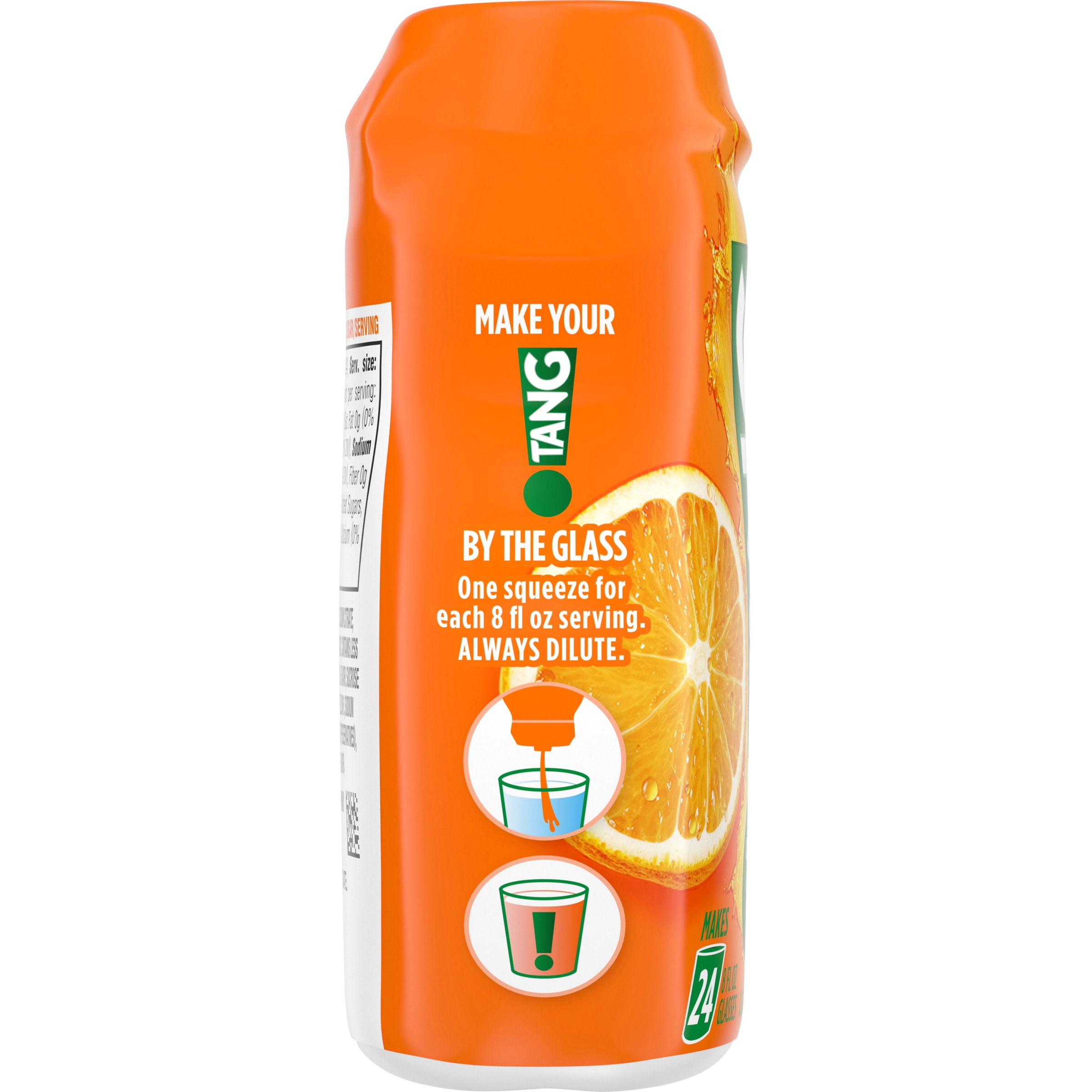 Buy Tang Orange Artificially Flavored Liquid Soft Drink Mix, 1.62 fl oz ...