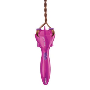 Conair Quick Twist Hair Braider with Bonus Elastics, Ribbons, Hair ...