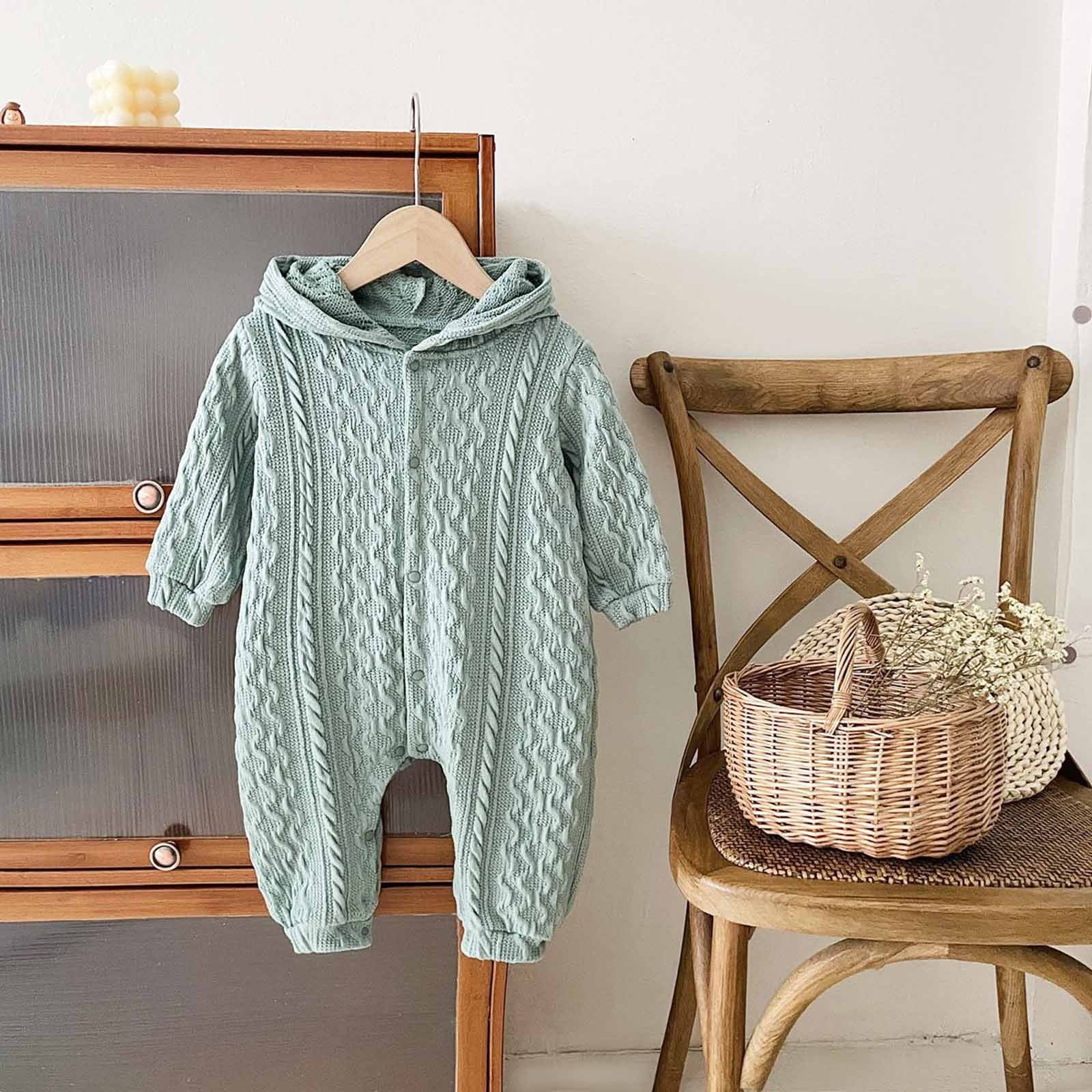 Click here for Aherbiu Infant Baby Jumpsuits Baby Solid Color Ear... prices