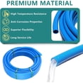 3/4 Inch Niikappu White PEX-B Pipe, 100 Ft Pex B Tubing with Pex ...