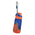 Cool Gear 16oz Plastic Treadz Water Bottle, Blue and Orange Design with ...