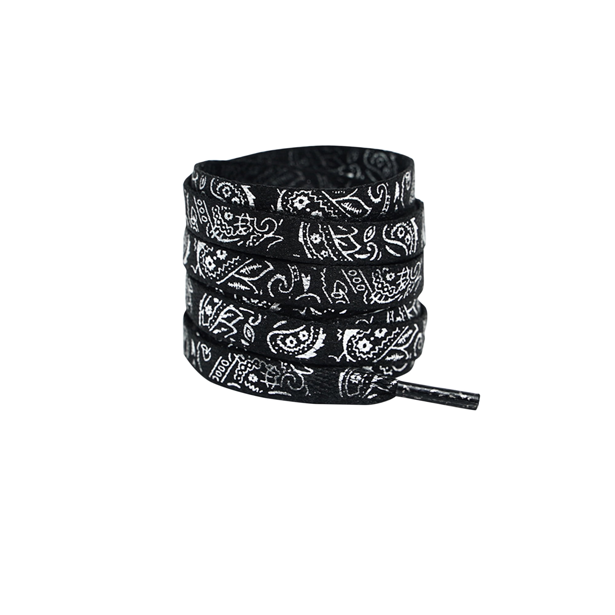 Click here for Inspire Chic 1 Pair Paisley Flat Shoe Laces For Sn... prices