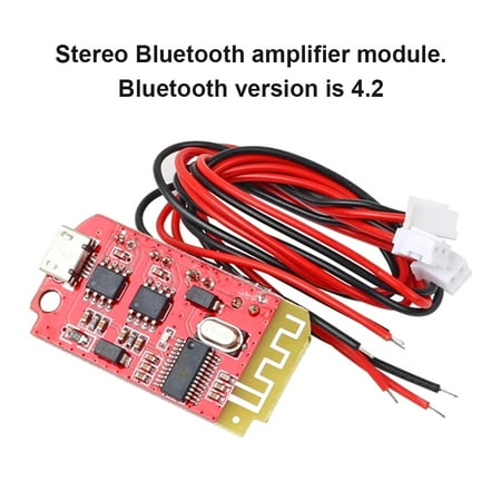 5W Plus 5W Stereo Sound Wireless Digital Amplifier Type Amplifying ...