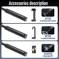 Endoscope Camera with Light, 4.3" Inspection Camera, 1920P HD Borescope ...