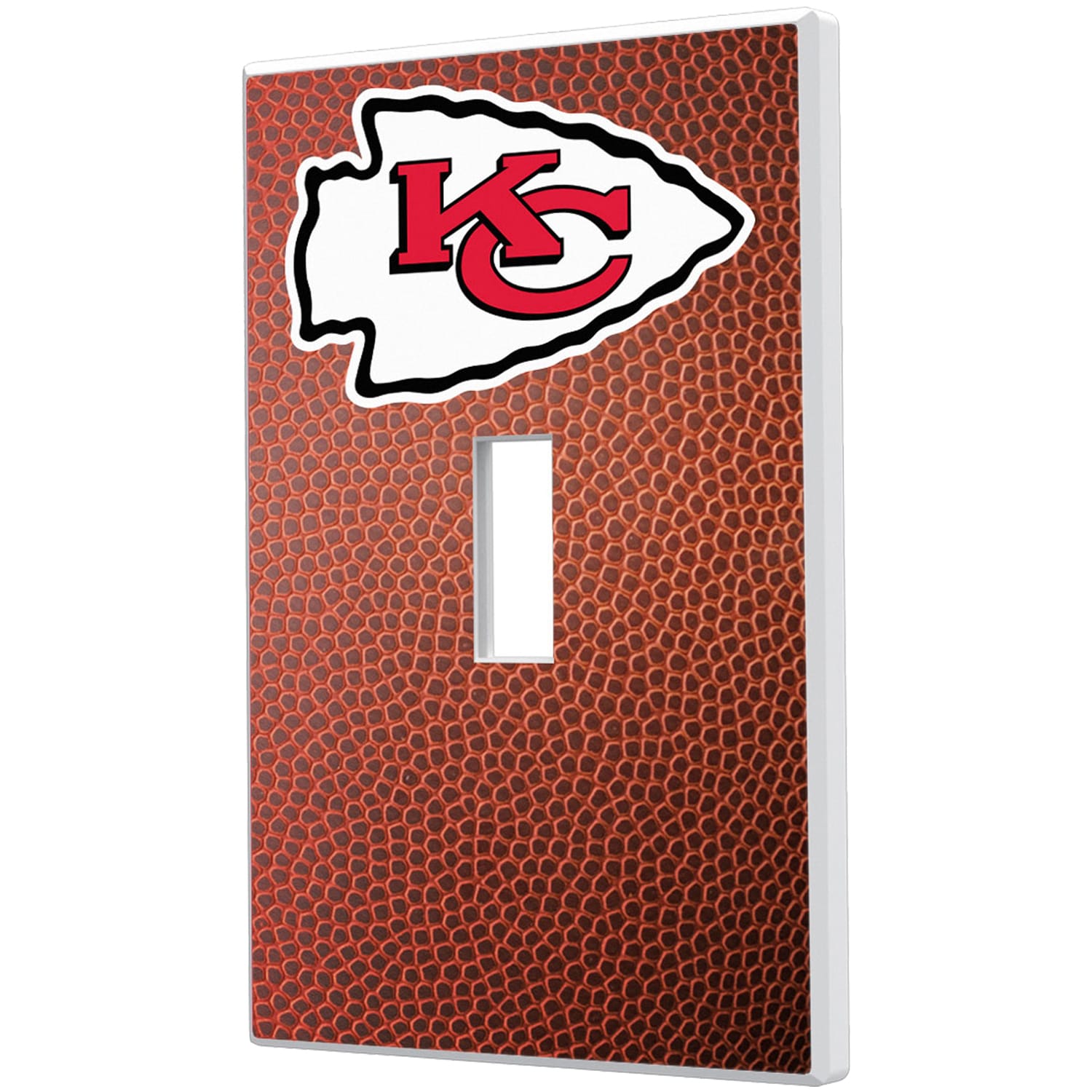 Kansas City Chiefs Football Design Single Toggle Light Switch Plate ...
