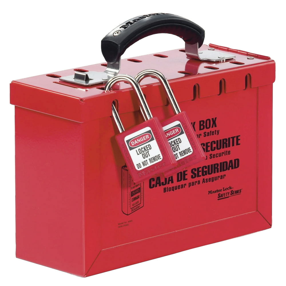 Master Lock Group Lock Box 9 1 4 In L X 6 In H X 3 3 4 In W Steel