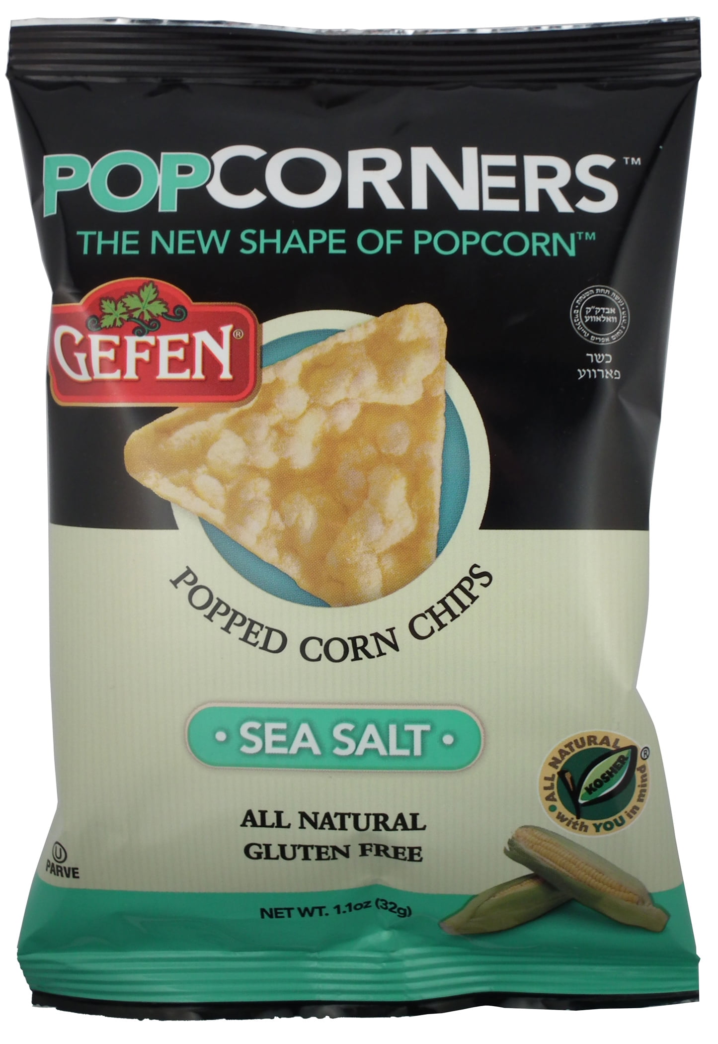 Gefen Popcorners Sea Salt - Walmart.com
