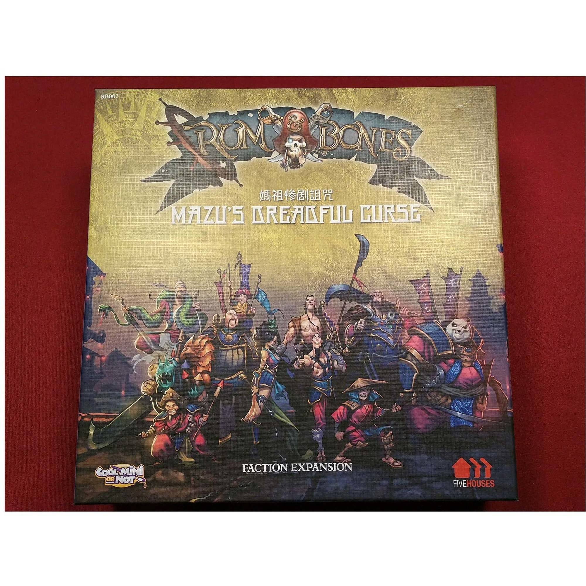 Rum and Bones Mazu's Dreadful Curse Board Game - Walmart.com