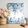 Blue Eucalyptus Leaves Canvas Wall Art for Living Room, Spring Summer ...