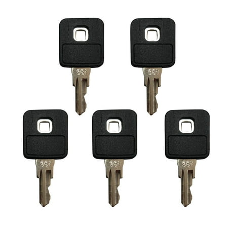 Notonparts Five Ignition Keys 214961 961 214 961 For Newer Ditch Witch ...