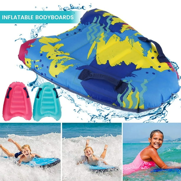 POINTERTECK Kids Adults Inflatable Swimming Learning Float Kickboard ...