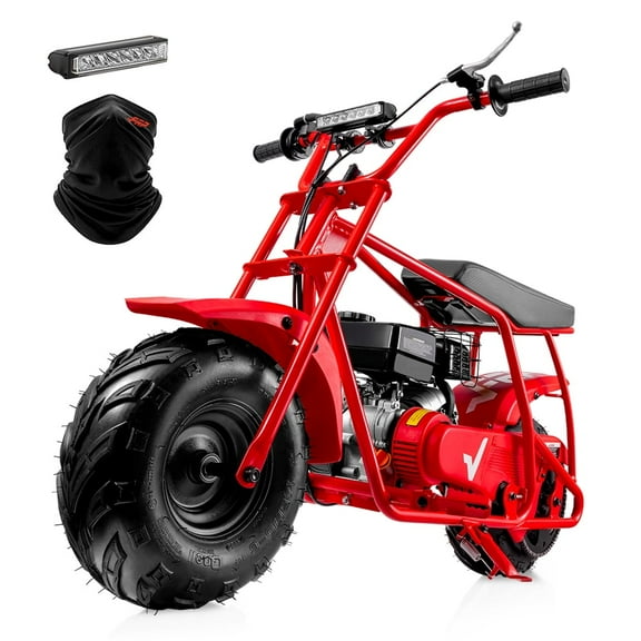 FRP Mini Dirt Bike GMB100 Basic, 99CC Gas Powered Mini Bike 4-Stroke ...