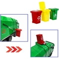 Ludlz 3PCS Trash Can Toy,Garbage Truck's Trash Cans, Mini Curbside ...