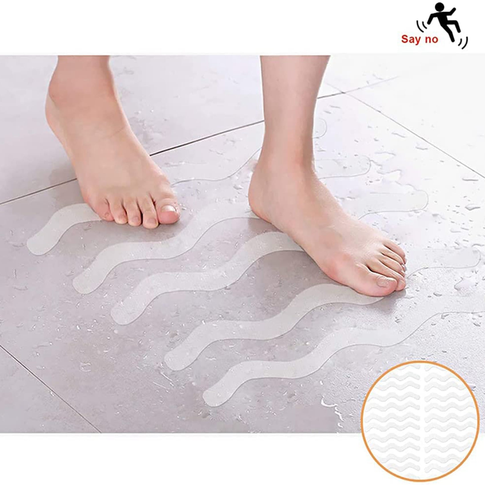 Click here for Unbranded Bath Grip Stickers 24 Pcs Anti-Slip Stri... prices