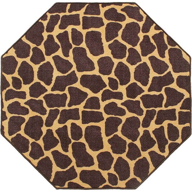 Animal Collection Custom Size Animal Print Area Rug for Living Room ...