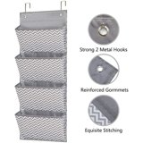 Eamay Wall Mount/Over Door File Hanging Storage Organizer - 4 Large ...