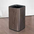 3.1 Gallon Square Trash Can, Open Top Metal Garbage Can with Removable ...