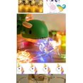 FENGLED unicorn light string outdoor booth animal color light string ...