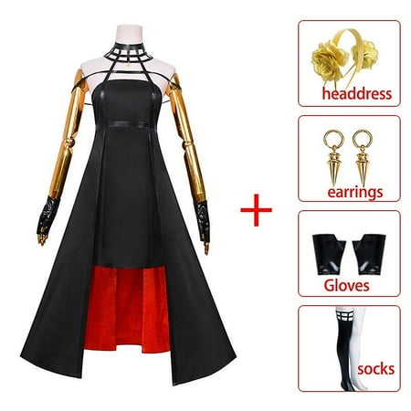 Yor Forger Cosplay Anime Spy Family Yor Forger Killer Assassin Gothic ...