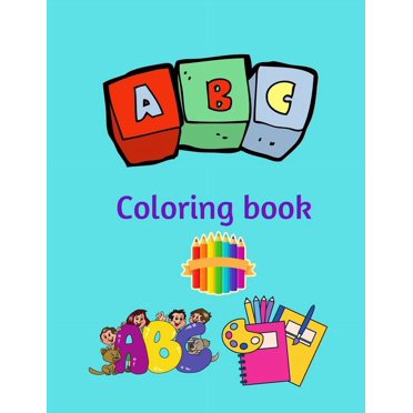 ABC coloring book: Letters and Word Tracing Notebook for Kindergarten ...