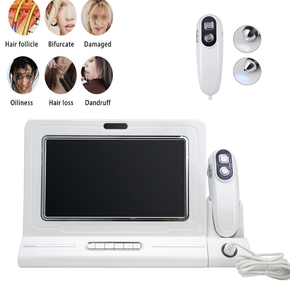 Scalp Hair Follicle Face Skin Detector Hair Analyser Machine Digital ...