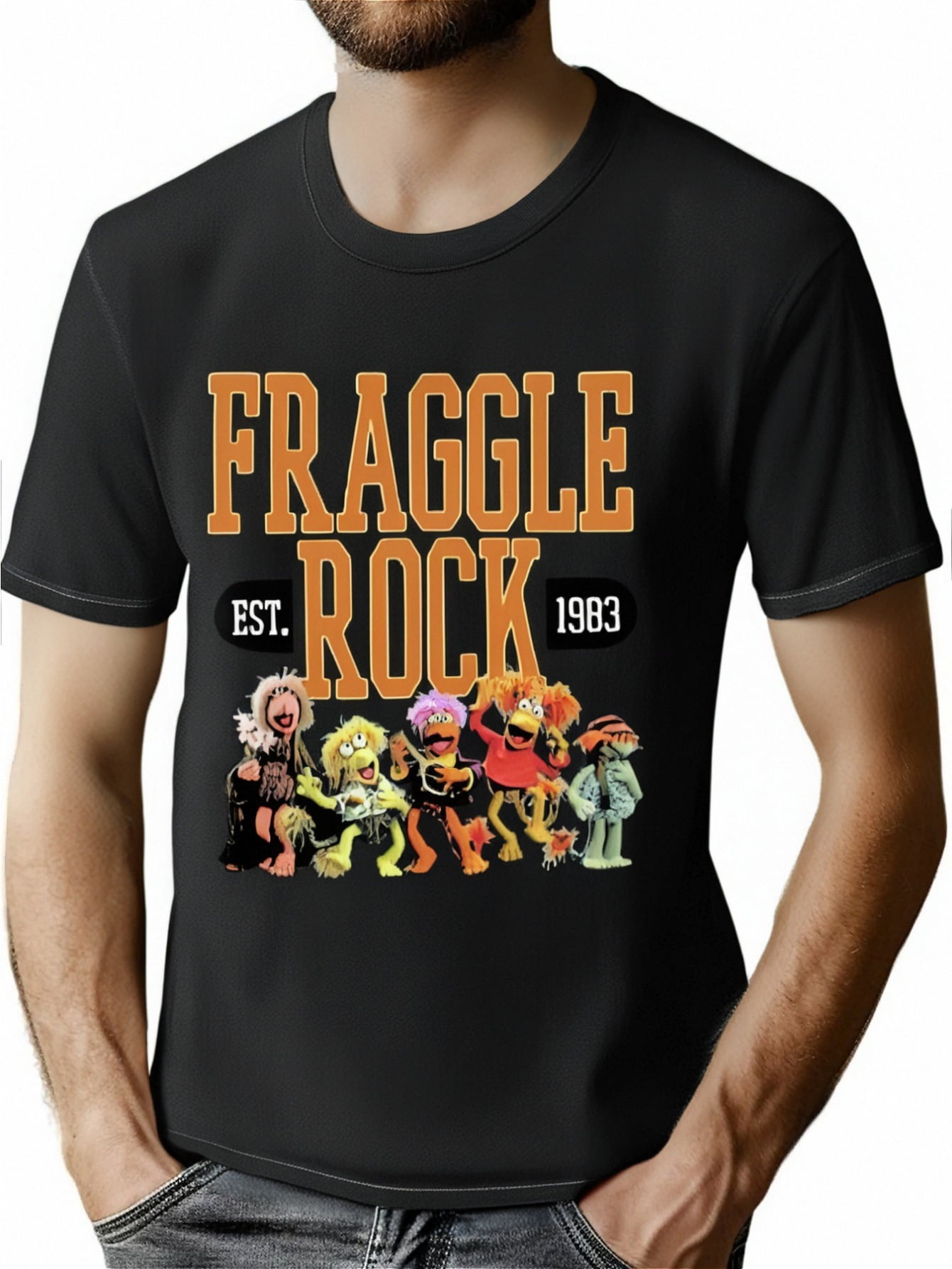 Camiseta Fraggle Rock de la serie de TV, camisetas con póster de ...