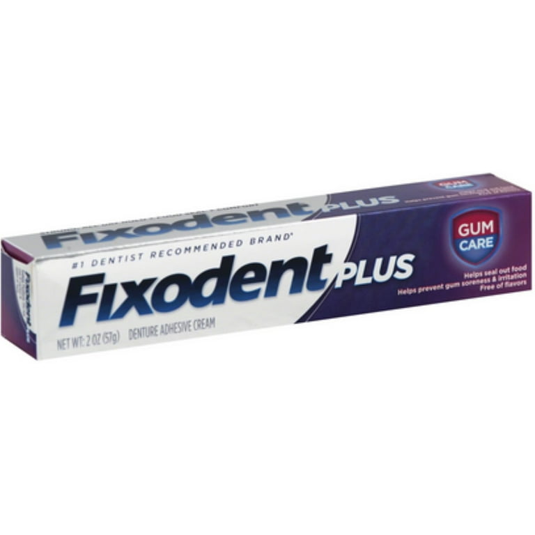 Fixodent Plus Scope Secure Denture Adhesive (Twin Pack), 51% OFF