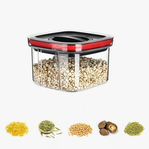 Transparent PET Storage Containers Stackable Durable and See-through ...