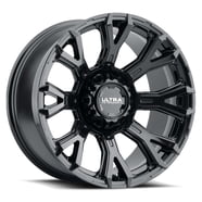 20" Black With Diamond Cut Accents Armageddon 153 Wheel by Ultra Wheel ...